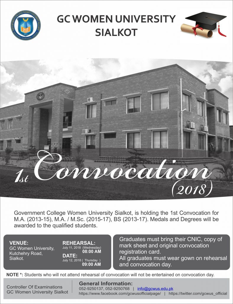 Welcome to :: Govt. College Women University, Sialkot