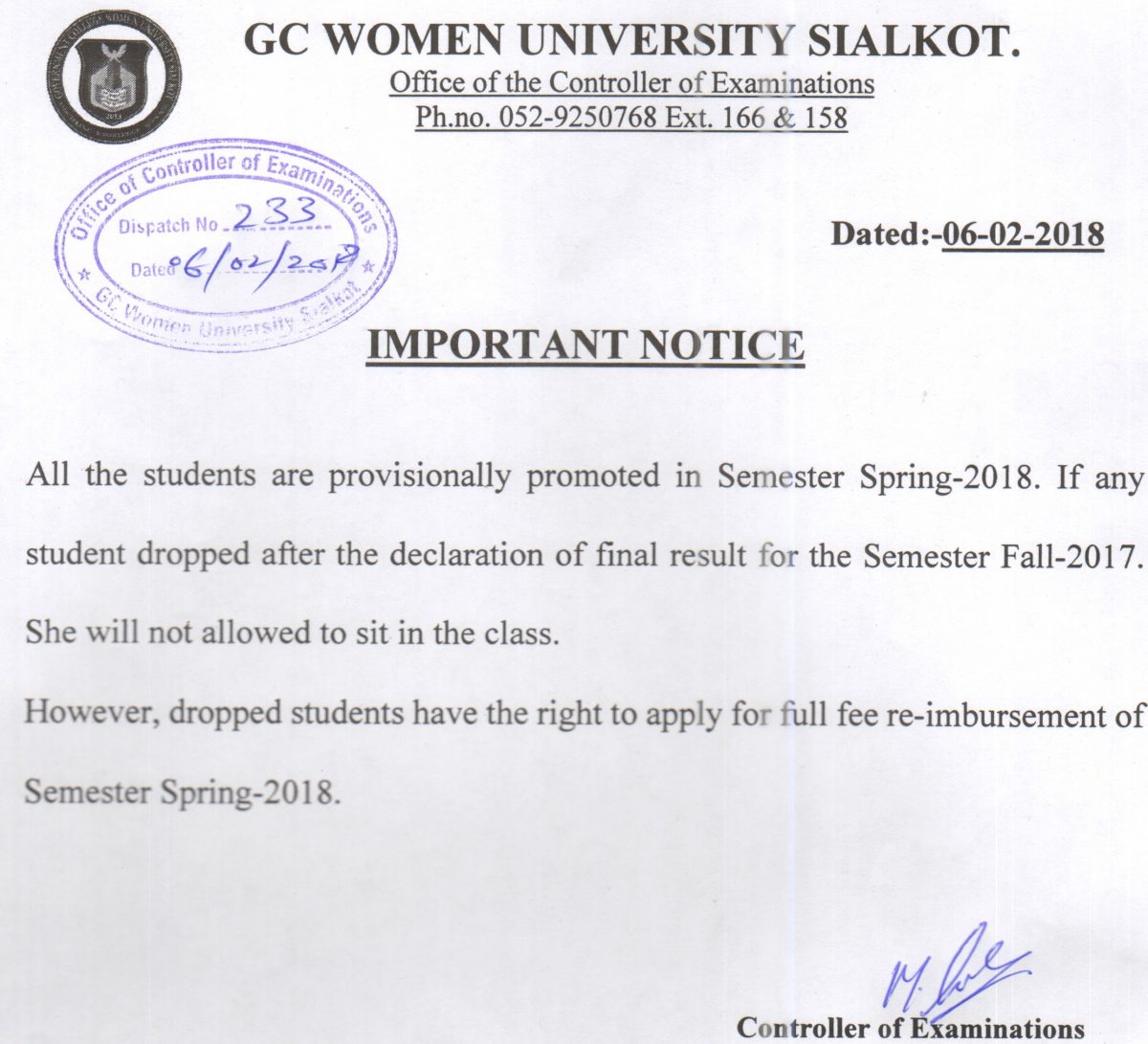 Welcome to :: Govt. College Women University, Sialkot